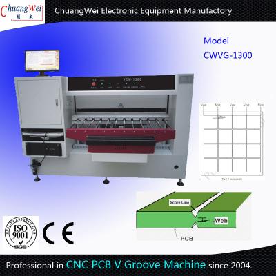 Cina V il separatore segnante V del PWB ha tagliato la tagliatrice del PWB 3.0KW 5kg/Cm2 in vendita