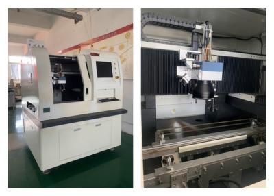 中国 330*320mm ダブルワークエリアレーザーデパネルリングマシン 2500mm/s 高速 優れたカット仕上げ 販売のため