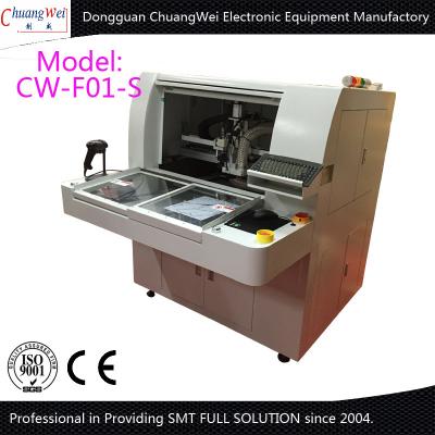 China Stepper Motor Manual Desktop Robots 5mm PCB Router Machine for sale