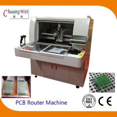 China Router del PWB Depaneling del eje con el sistema 220V de la cámara CCD en venta