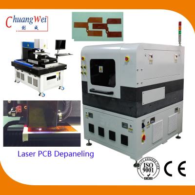 China Precisão alta FPC/rígido - máquina 15W ou 17W opcional do laser Depaneling do PWB do cabo flexível à venda