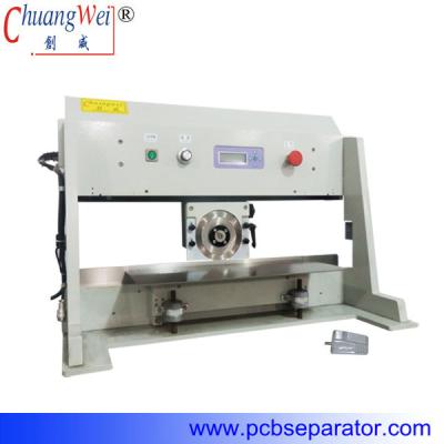 China PCB Separator with 1 Circular Blade and 1 Linear Blade 600mm Cutting Length for sale