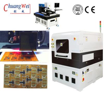 China Precisão alta FPC/rígido - máquina 15W ou 17W opcional do laser Depaneling do PWB do cabo flexível à venda