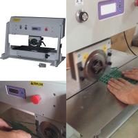 China V-groove PCB Depaneling Motorized Circular / Linear Blade For Electronics for sale
