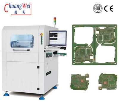 China Máquina Inline do router do PWB da eficiência elevada com a lâmina da ruptura que verifica a função à venda