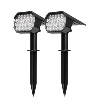 China Solar Power Landscape Spotlights for Walkway 24 Leds Ip65 Waterproof Garden Lighting for sale
