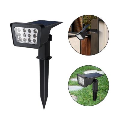 China IP65 Waterproof Outdoor LED Landscape Adjustable Solar Powered lighting Spotlights for Garden for sale