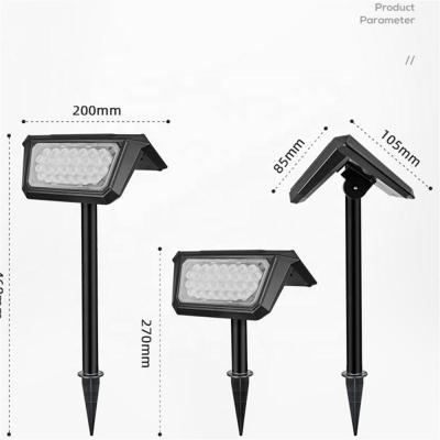 China Solar Power Garden Flood Light for Patio Pathway Driveway Pool Input Voltage V DC 5.5V for sale
