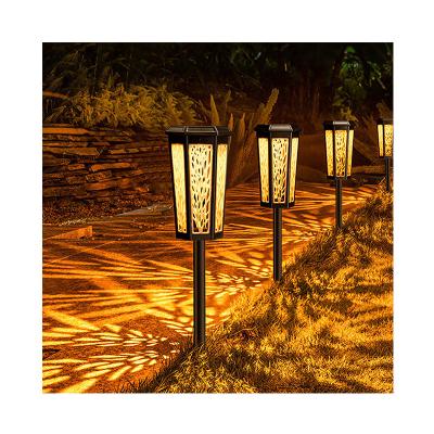 China Lâmpadas de jardim à energia solar à prova d'água Auto On-Off para jardim passeios jardim decorativo à venda