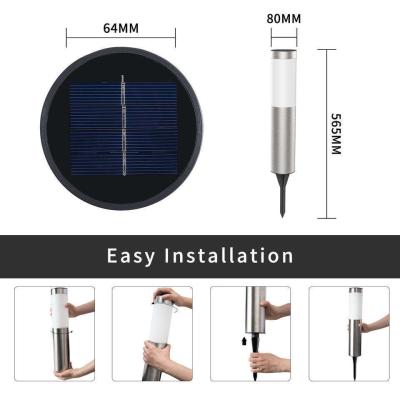 Cina IP66 Acque resistenti a luce solare a LED per il giardino esterno in vendita
