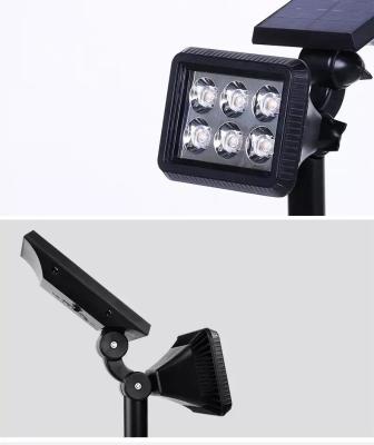 China Verstelbare led zonne-concentratie tuin gazon patio Grond landschap licht 3.7V Ra80 Te koop
