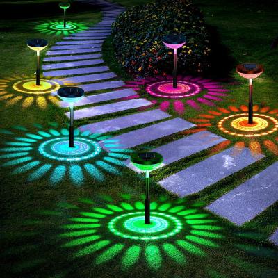 China ABS PC Lamp Body Material Solar Pathway Lights Whole Decorative Solar Garden Lights for sale