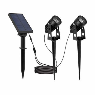 Cina 90lm/w Lampada Efficienza luminosa Aluminio Giardino solare LED luce per paesaggio e alberi in vendita