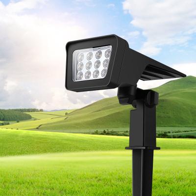Cina 5000K Temperatura del colore Luci a punta di pilastro solare per il perfetto design del giardino all'aperto in vendita