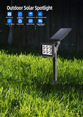 China Family Pathway Spotlight Tree Solar Lawn Garden Spot Light with and 3.7V Input Voltage for sale