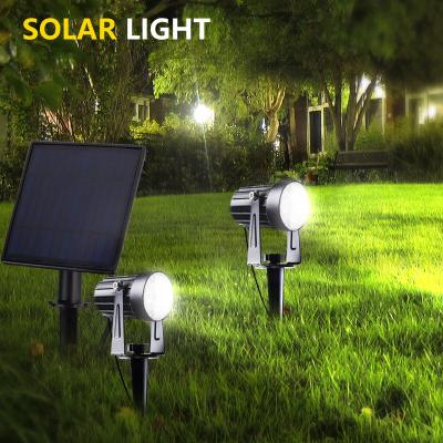 Cina Luci solari Ip65 Lampade impermeabili per giardini in RGB Paesaggio bianco caldo/freddo in vendita