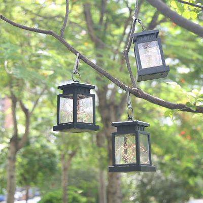 China Huis Tuin Hangende Bomen LED Nachtlichten Zonnelampen Buiten Tuin Decoratie Hangend Te koop