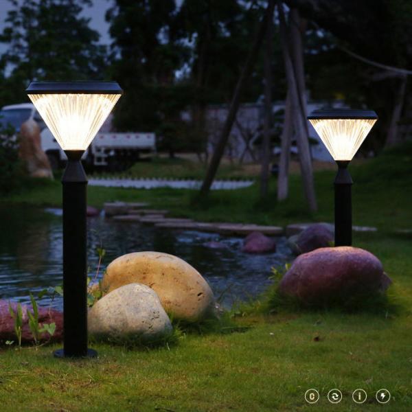 Quality Solar Led Street Light Lamp Gate Aluminium Ip65 Waterproof Garden Solar Fence for sale