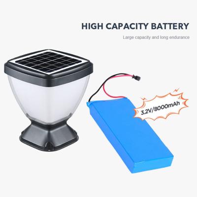 China Buitenlandschapsverlichting Zonnewandpilarlicht Led Zonnevilla Wandlamp 3000K/6500K Te koop