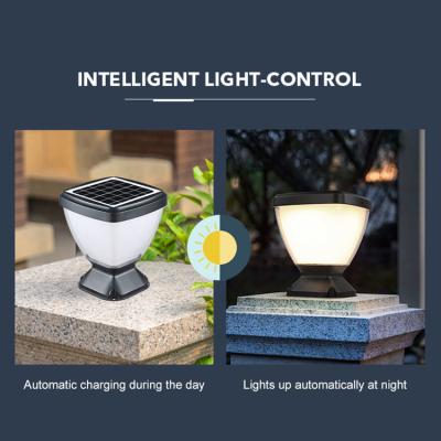 China Buitenlandschapsverlichting Zonnewandpilarlicht Led Zonnevilla Wandlamp 3000K/6500K Te koop