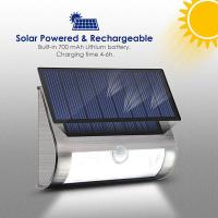China 50000 Hours Working Lifetime Powered Motion Security Led Work Solar Light for Road Yard for sale