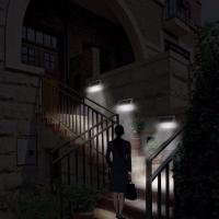 China 50000 Hours Working Lifetime Powered Motion Security Led Work Solar Light for Road Yard for sale