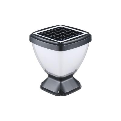 China Solar Wall Pillar Light Voor Tuin hek Landschap Met 3000K/6500K Kleurtemperatuur Te koop
