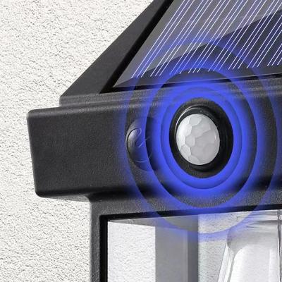 Cina Fonte di luce doppia regolabile di carica solare per parete luce a LED con distanza di rilevamento di 8 m in vendita
