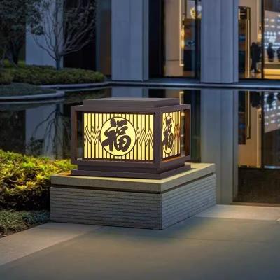 中国 50000 時間 作業 寿命 庭の照明のための太陽光屋外庭柱灯 販売のため