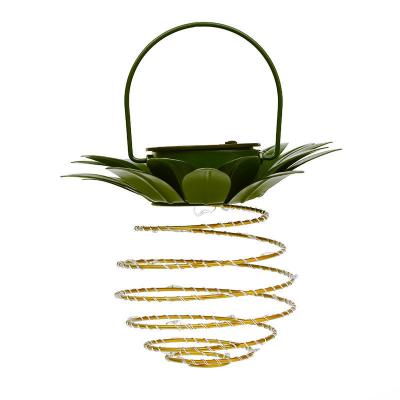Cina Lampada Flusso luminoso Lm 15 Lanterna solare di ananas per la decorazione del giardino paesaggistico in vendita