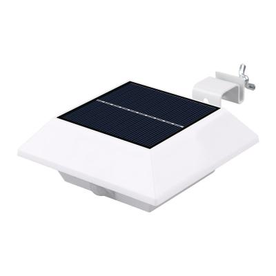 China Long-Lasting Waterproof Solar Fence Lights Outdoor Auto On/Off Dusk to Dawn Post Lights for sale