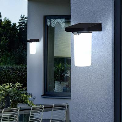 China Outdoor Led Wall Light 6w White Light Motion Sensor Wall Lamp For Balconies Gardens Patios Backyard for sale