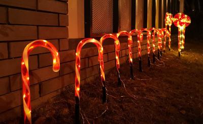 Cina 50000 ore di vita utile luce solare in plastica a LED per decorazioni a colori personalizzate in vendita