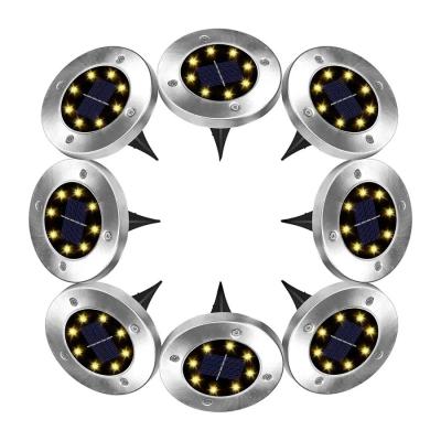 China Solar Lawn Lamp Outdoor Yard Buried Decoration Night Lights with High Luminous Flux for sale
