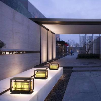 China Outdoor Garden Fence Lighting with 80 CRI and 3500K Warm White Color Temperature for sale
