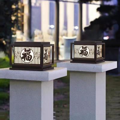 China Vintage Creative Led Waterproof Pillar Lights voor Huis Villa Hof Veranda Buiten Te koop