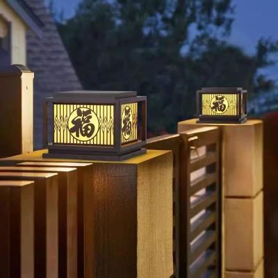 China Vintage Creative Led Waterproof Pillar Lights voor Huis Villa Hof Veranda Buiten Te koop