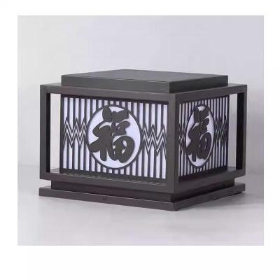 China Vintage Creative Led Waterproof Pillar Lights voor Huis Villa Hof Veranda Buiten Te koop
