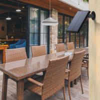 China Outdoor Lighting Solution Remote Control Solar Powered Square Pendant Ceiling Light for sale