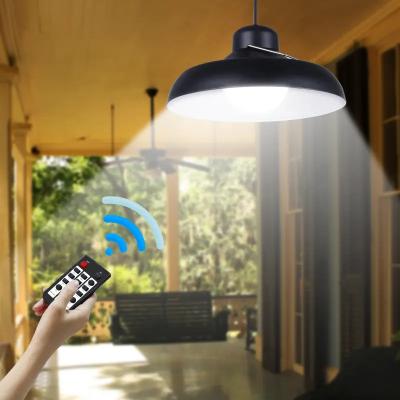 China 270° Beam Angle Solar Chandelier Color Temperature CCT 6000K-7000K Hanging Lamp Remote for sale