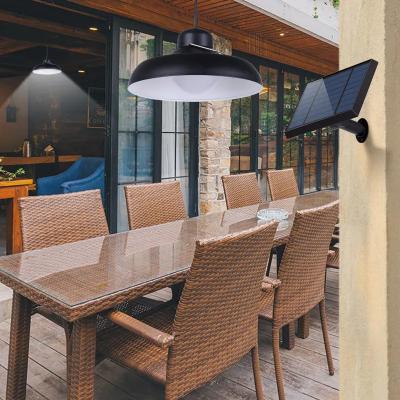 China 80 Ra Color Rendering Index Solar Indoor Lights for Hanging in Porch Gazebo Barn Camp for sale