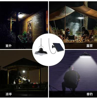 China 80 Ra Color Rendering Index Solar Indoor Lights for Hanging in Porch Gazebo Barn Camp for sale