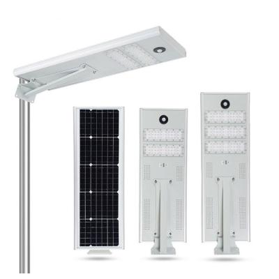 China Polykristallijn 10V/40-60W Aluminium IP65 geïntegreerd All In One Zonne-Straatlicht Te koop