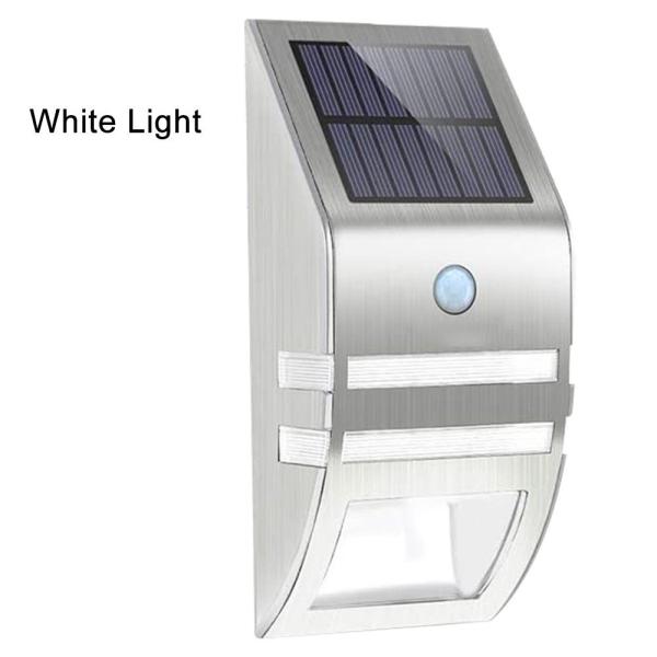 Quality Outdoor Solar Wall Lamp with Waterproof Stainless Steel Material and Smart for sale