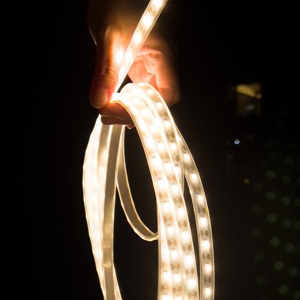 Quality Flexible Solar Strip Light for Home Decor Wedding Christmas 2835 LEDs Waterproof for sale
