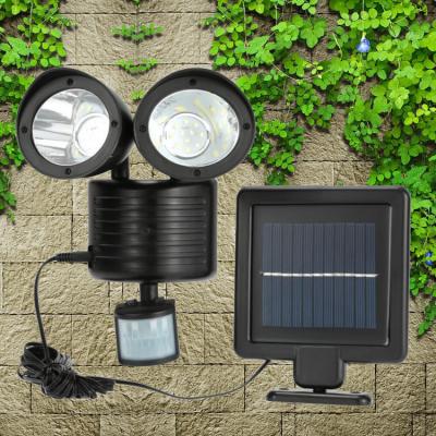 China 50000 Hours Lifespan 22LED Human Body Sensor Solar Security Light for Outdoor Pathway for sale
