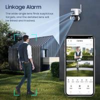 China 4 Mega Pixel Wireless Speed Dome Security Camera with Multiple Lens and Cloud Storage for sale