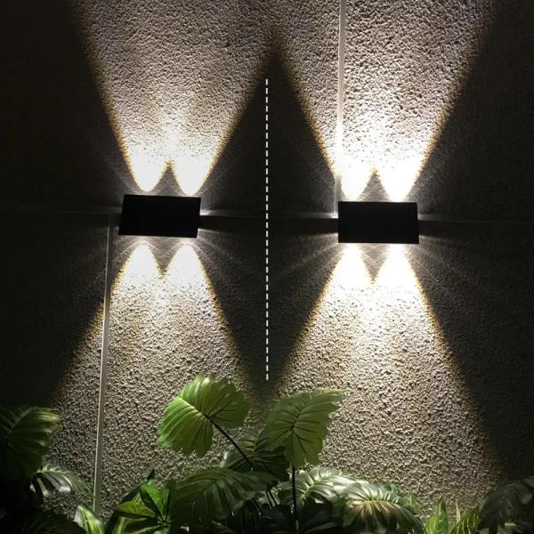 Quality Garden Wall Mounted Lamp Landscape Led Solar Light Waterproof Outdoor Energy for sale