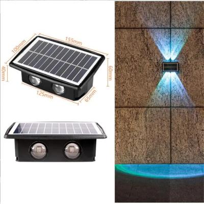 China Villa Highlight Wall Garden Solar Courtyard Light with 80 Ra Color Rendering Index for sale