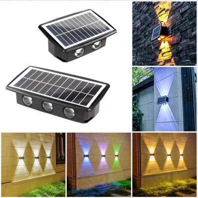 China Villa Highlight Wall Garden Solar Courtyard Light with 80 Ra Color Rendering Index for sale